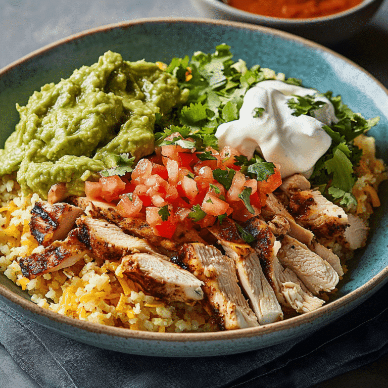 Chipotle Keto Bowl: Easy Recipe for Delicious Low-Carb Meal