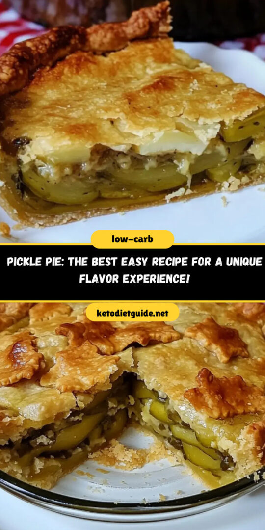Pickle Pie: Discover the Unique Flavor You Must Try!