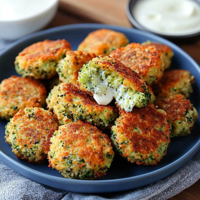 Low Carb Broccoli and Cheese Fritters recipe you'll love!