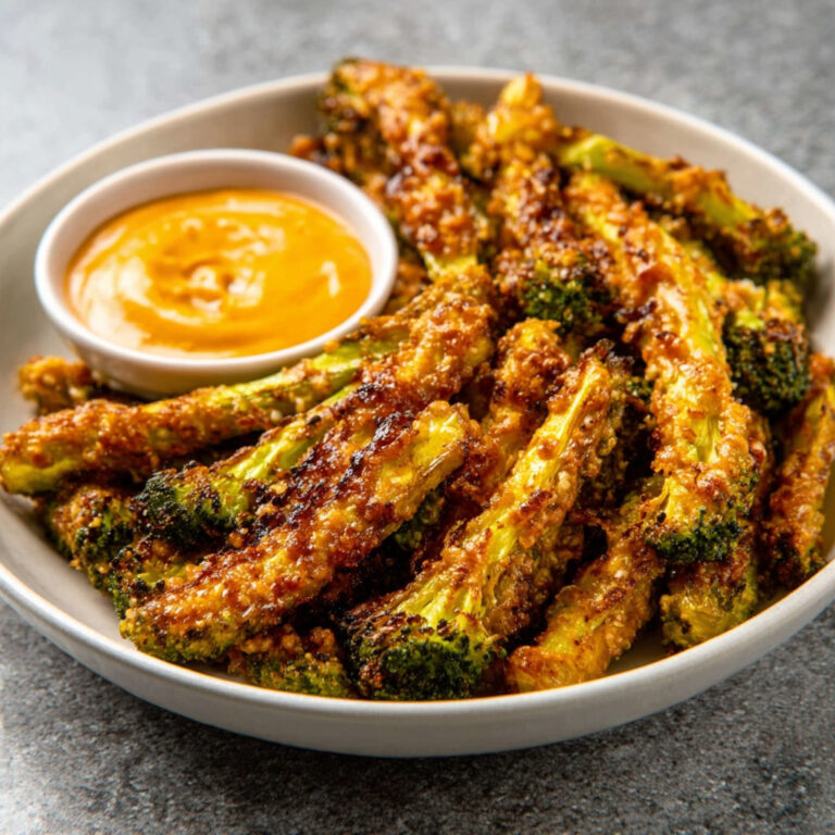 Roasted Broccoli Stem Fries (Keto) Are Irresistibly Crispy!